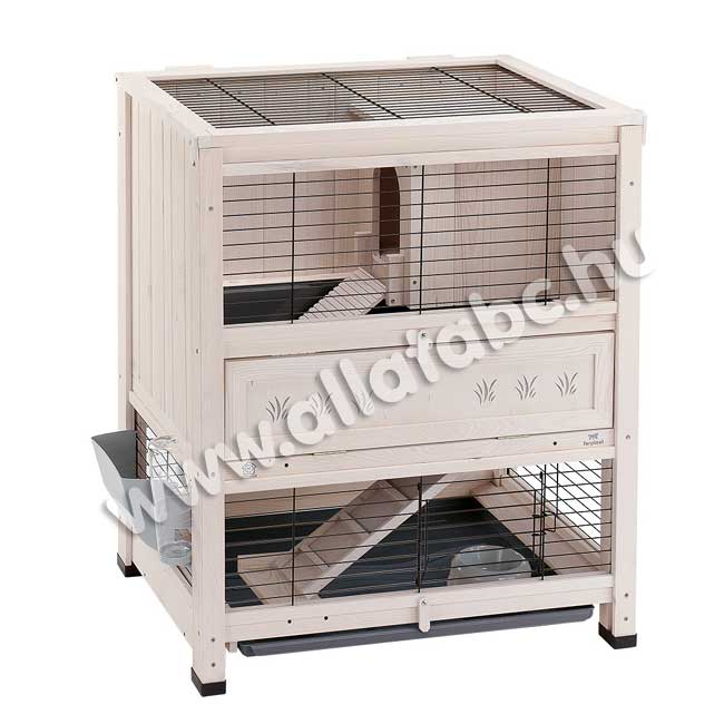 Ferplast Cottage mini - tengeri malac ketrec fából - AllatABC